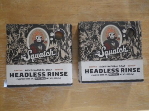 Dr Squatch Headless Rinse Lot Of 2 Zero Grit Limited Edition Ebay