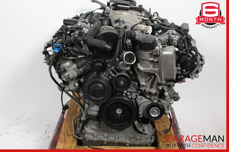 07-11 Mercedes W221 S550 CL550 5.5L V8 RWD Complete Engine Motor Block ...