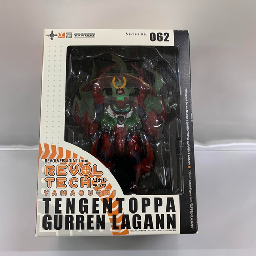 Kaiyodo Revoltech Yamaguchi No.062 Gurren Lagann Figure Tengen Toppa Japan Used | eBay