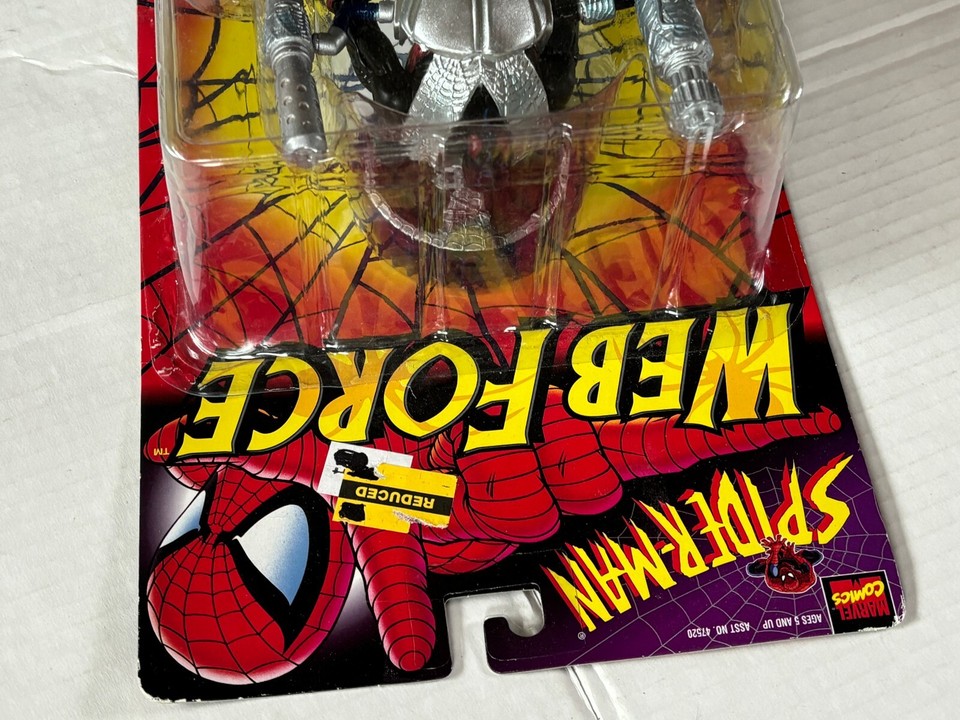 1997 Toy Biz Spider-Man Web Force Web-Swamp Spidey Action Figure | eBay