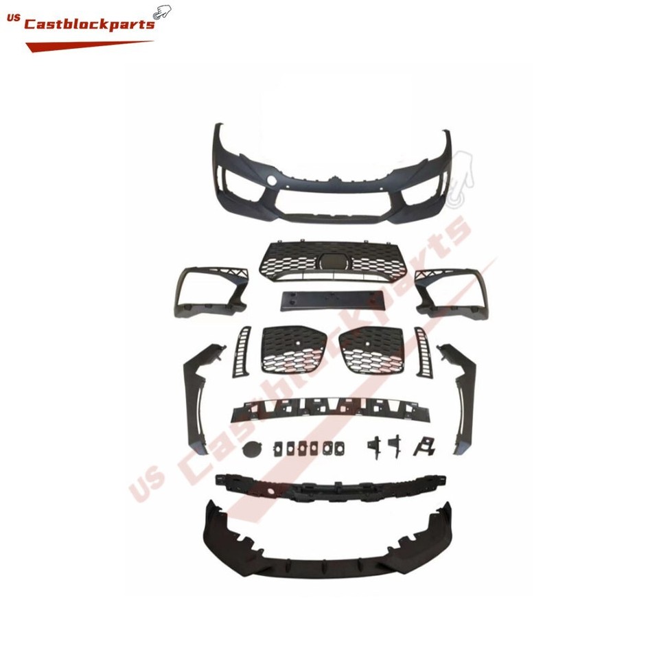 Facelift For BMW 3 Series 2019-2021 G20 G21 330 340 To M8 Look Front ...