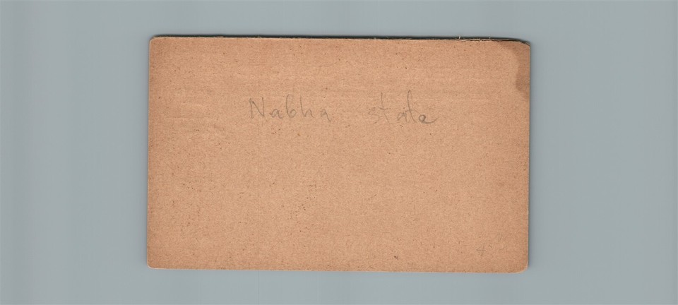 EAST INDIA NABHA STATE ANTIQUE POSTCARD | eBay