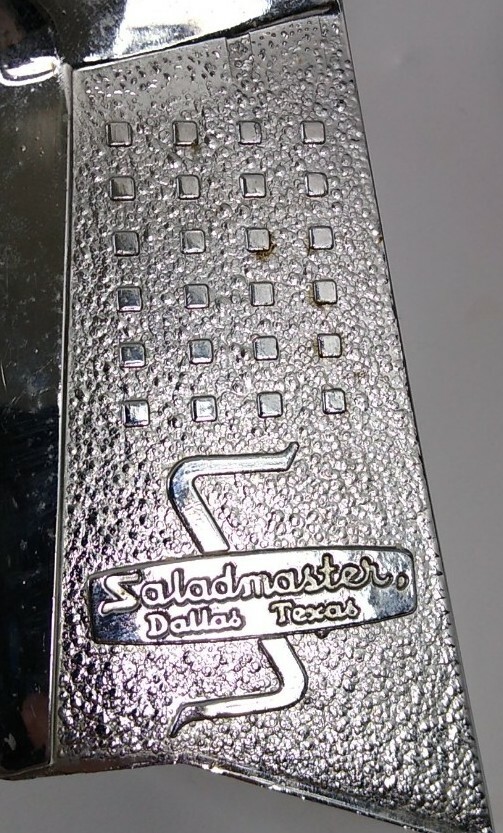 vintage Saladmaster grinder/shredder Dallas Texas No Base | eBay