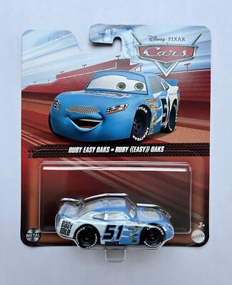 Disney Pixar Cars RUBY EASY OAKS aka EASY IDLE Metal Over 100 Cars ...
