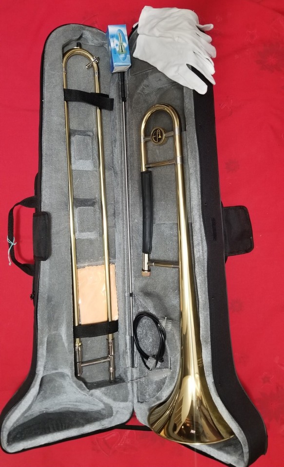 Eastar Bb Tenor Slide Trombone for Beginners with Mouthpiece. | eBay