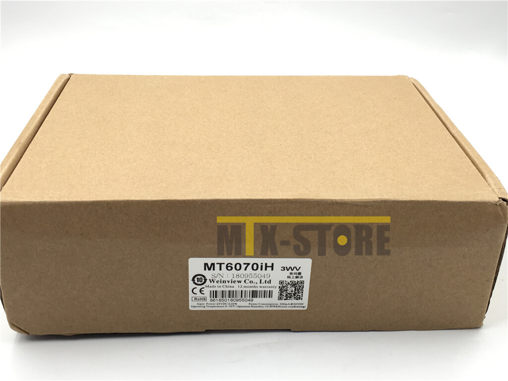 1pcs Brand New WEINVIEW MT6070IH3 MT6070IH 3WV HMI TOUCH SCREEN WEINTEK ...