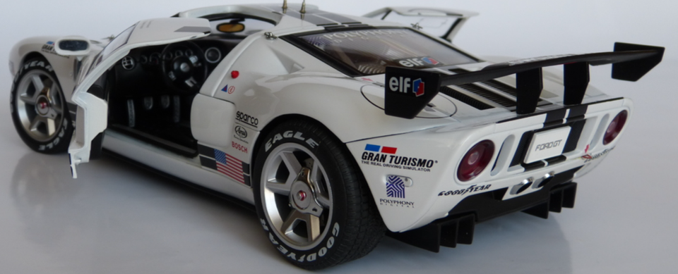 Ford 1 18 Race Car Classic Custom Built Metal Model 24 1966 1967 1969 ...