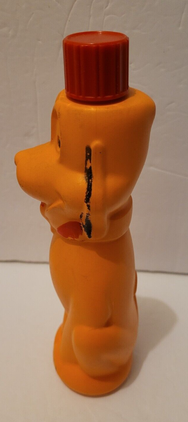 PLUTO vintage Disney SOAKY Bubble Bath CONTAINER Palmolive 1960s TOY ...