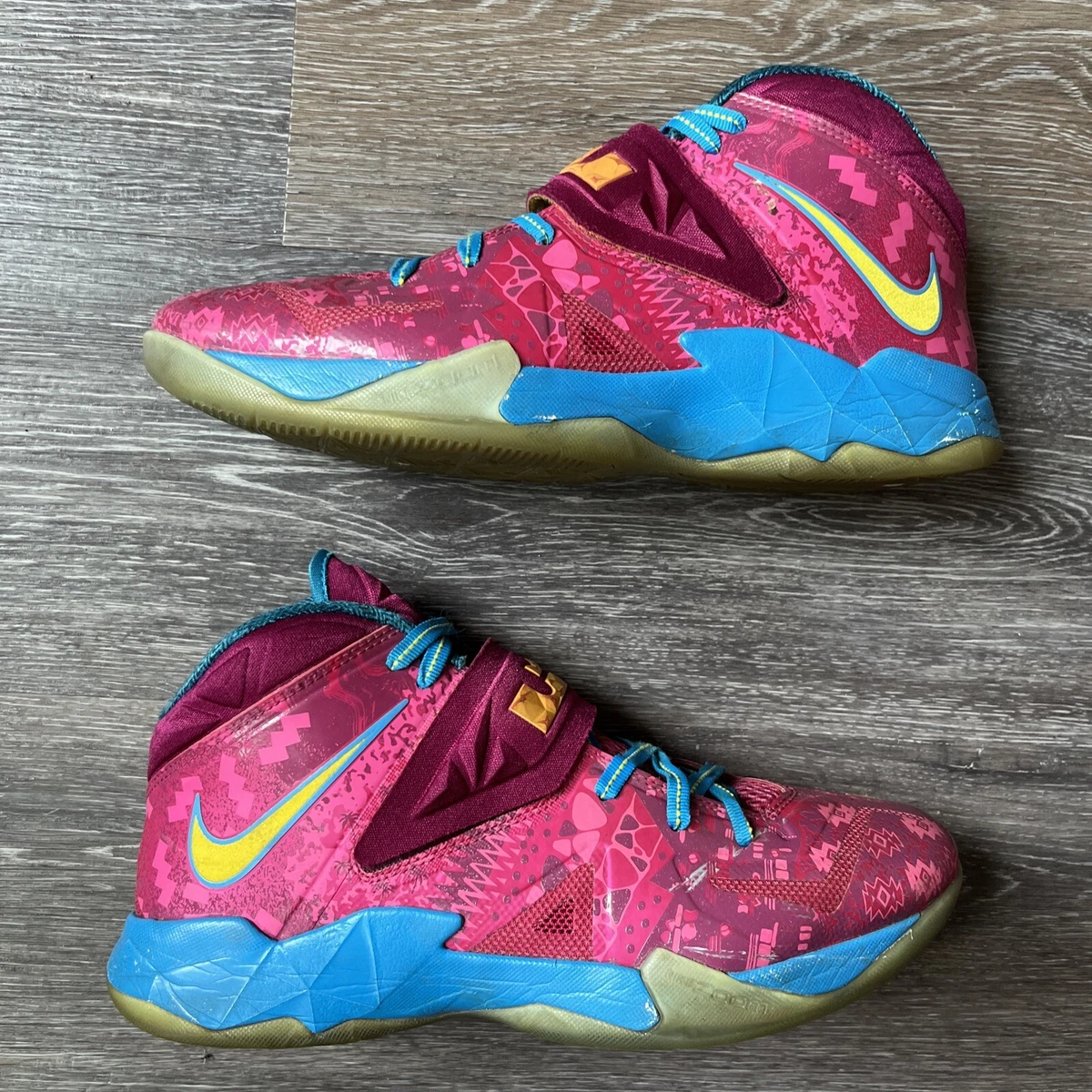 Lebron 7 Soldier Blue And Purple