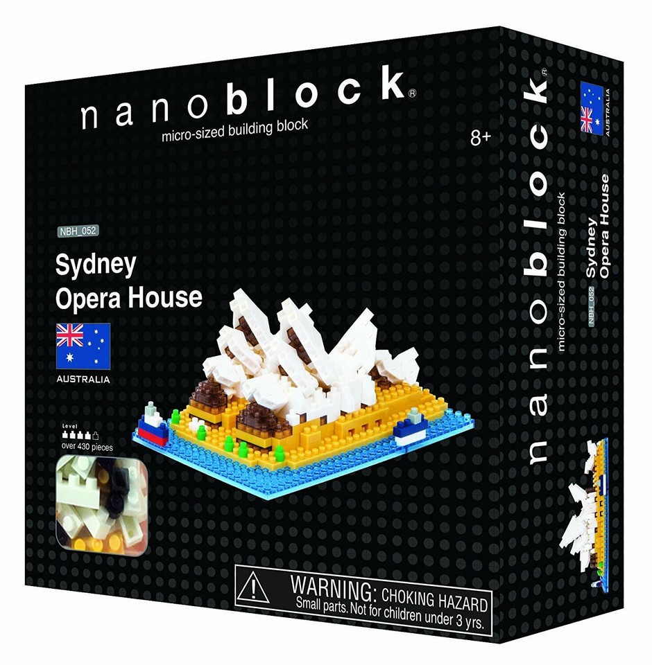 Nanoblock® Sydney Opera House 58163 NIB NEW Block Building Kit | eBay