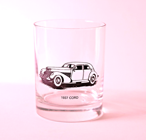 1937 Cord Vehicle Car Automobile Rocks 14oz Glass | eBay