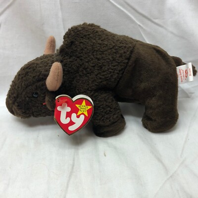 TY Beanie Babies Roam Buffalo Vintage 1998 | eBay