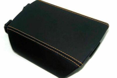 Fits 10-15 Chevrolet Camaro Vinyl Center Console Armrest Cover Black ...