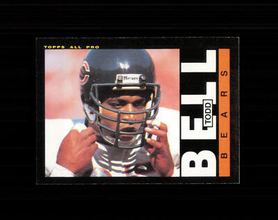 1985 Topps Football #23 Todd Bell RC Chicago Bears | eBay