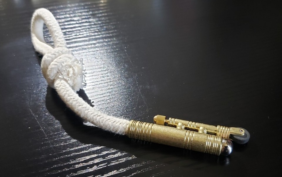 Vintage Lighter Retro Trench Rattlesnake Rope Velvet Metal Fire Starter ...