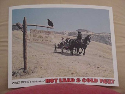 Lobby Card: HOT LEAD & COLD FEET-LOBBY CARD BLOODSHY-WALT DISNEY VG | eBay