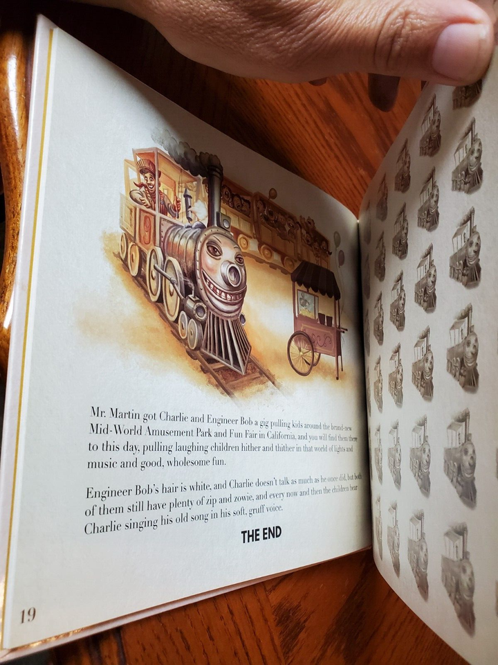 RARE ORIGINAL CHARLIE THE CHOO-CHOO Beryl Evans (Stephen King) ComCon ...