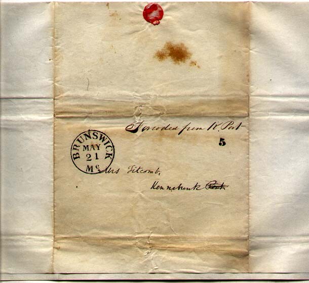 1846 LEONARD WOODS/PRESIDENT BOWDOIN COLLEGE/SIGNED TERM BILL TO WM ...