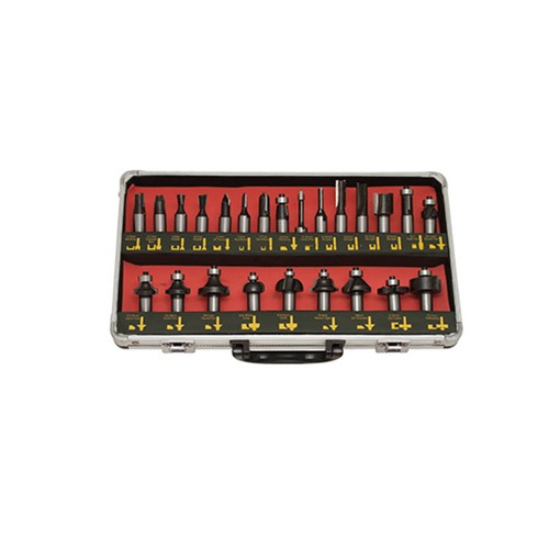 24pcs 12mm Shank Router Bit Set SM-RB1224 for Wood Woodworking Power ...
