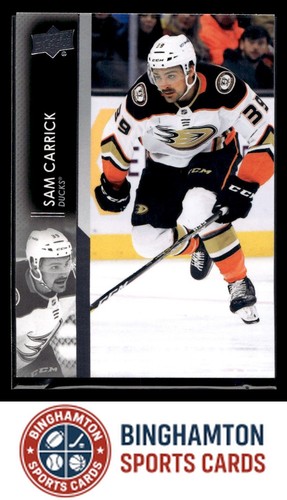 2021-22 Upper Deck #501 Sam Carrick Anaheim Ducks | eBay