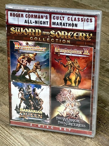 Sword And Sorcery Collection DVD Corman Deathstalker Vinegar Syndrome ...