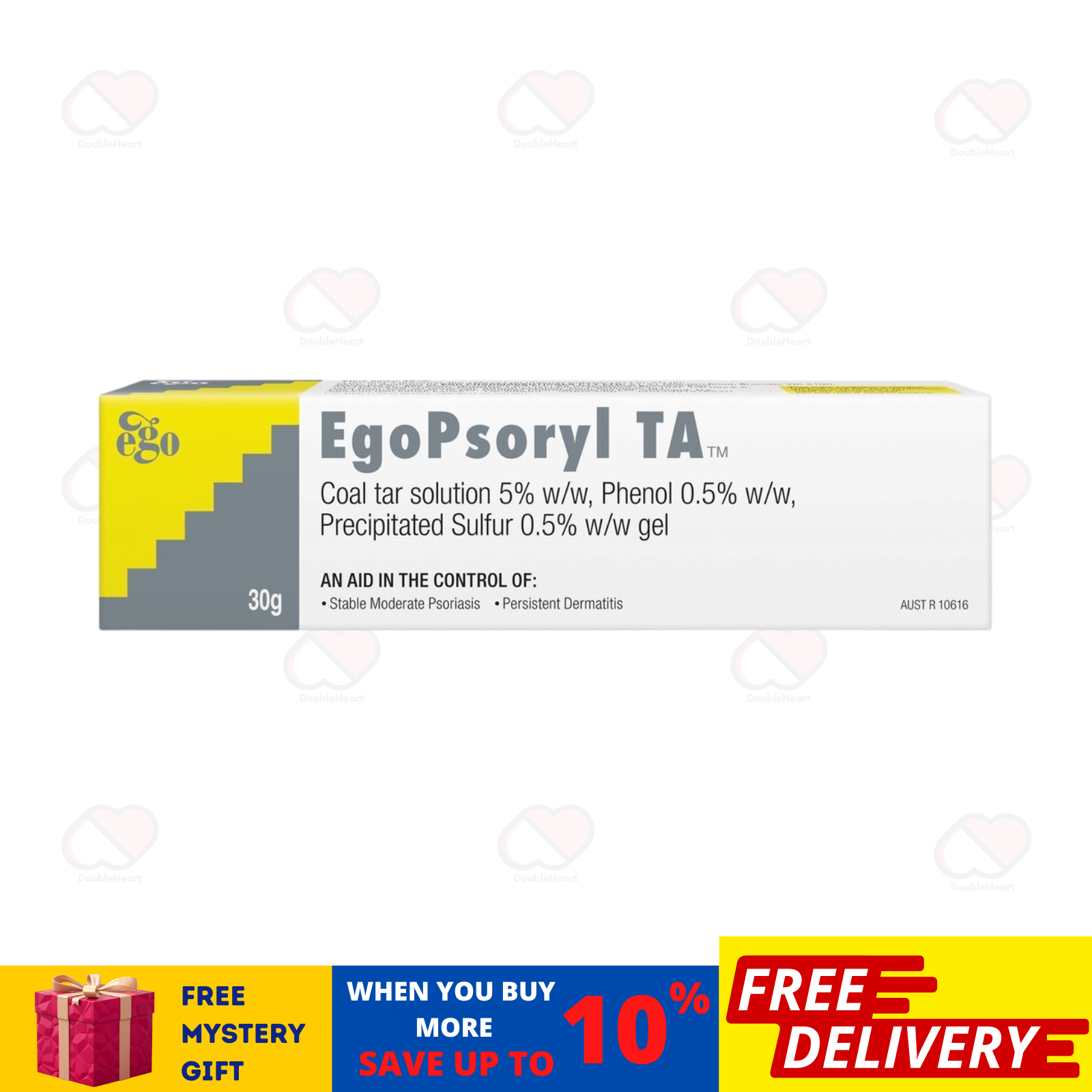 Ego EgoPsoryl TA 30g Control Psoriasis & Persistent Dermatitis FREE ...