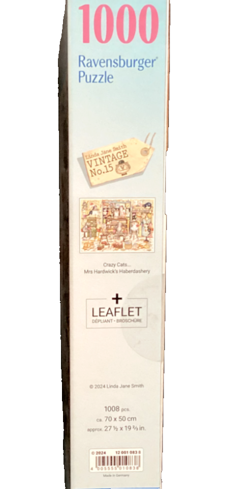 Ravensburger 1000pc CC Mrs. Hardwick's Haberdashery LJS 2024 jigsaw ...