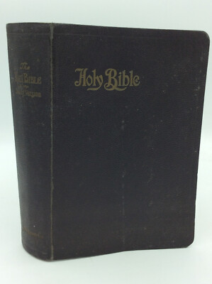 HOLY BIBLE - Douay-Rheims Version - ca. 1940s - leather - Old/New ...