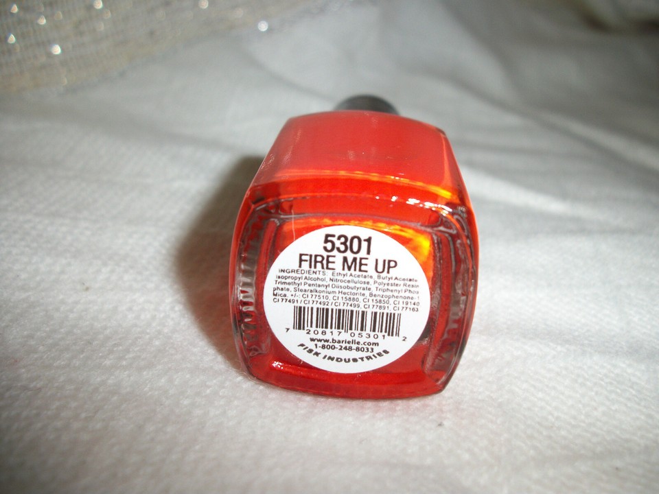 BARIELLE B SHADES NAIL POLISH VERNIS *FIRE ME UP* 5301 FULL.45 fl oz ...