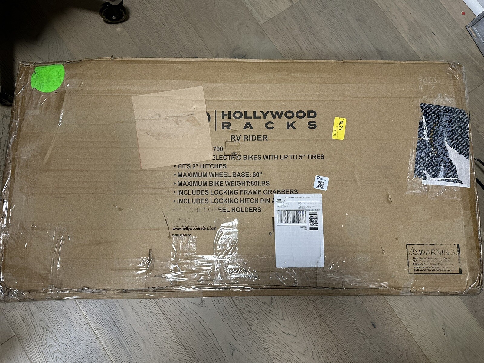 Hollywood Racks HR1700 Sport Rider RV Fat & Electric 2 Bike Hitch Bike ...