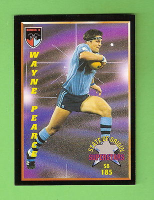 1994 Series 2 RUGBY LEAGUE CARD #185 WAYNE PEARCE, NSW ORIGIN ...
