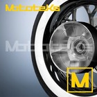 18" 18X5.5 VIRUS MAG WHEEL BLACK MACHINE FOR HARLEY TOURING BAGGER CUSH ...