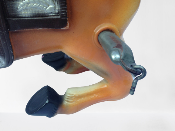 Vintage Blazon 1963 Plastic Rocking Horse Blow Mold / Horse Only - NO ...