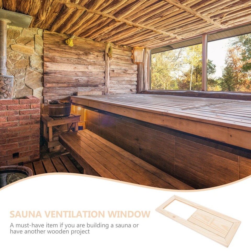 Sauna Room Equipment Steam Air Vent with Adjustable Gaps Blinds | eBay Australia