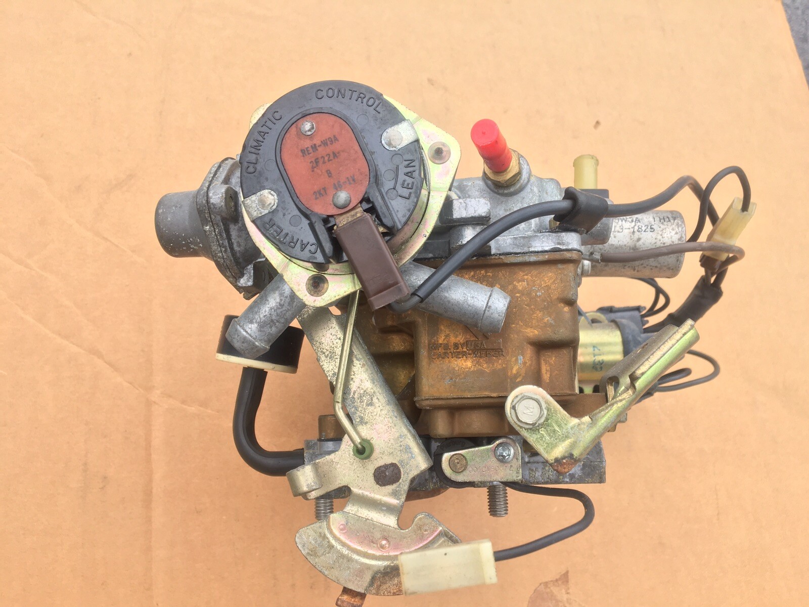 N.O.S. Carter Carburetor Model TYF Part # 7451s for 1982-4 Volkswagen ...