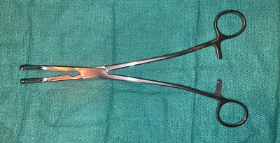 Jarit 505-287 Heaney Hysterectomy Clamp Hard Curved 8-1/2" | eBay