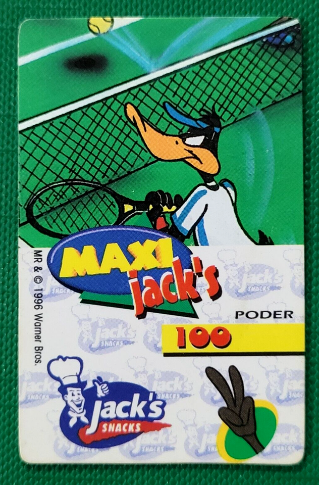 1996 MINI CARD Maxi Jack's Snacks COLOMBIA LOONEY TUNES #099 ELMER FUDD ...