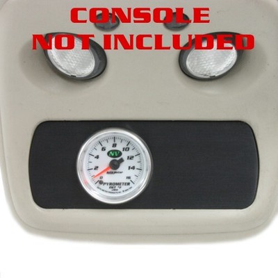 1 Gauge Billet Overhead Console Mount Fits 01-07 Chevy Silverado Sierra ...