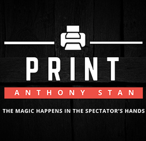 PRINT by Anthony Stan and Magic Smile Productions - Trick | eBay