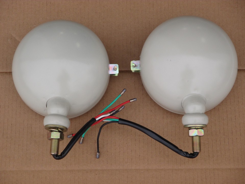 HEADLIGHT LAMP SET LH + RH 12V FOR FORD LIGHT 840 850 860 8N 9N NAA | eBay