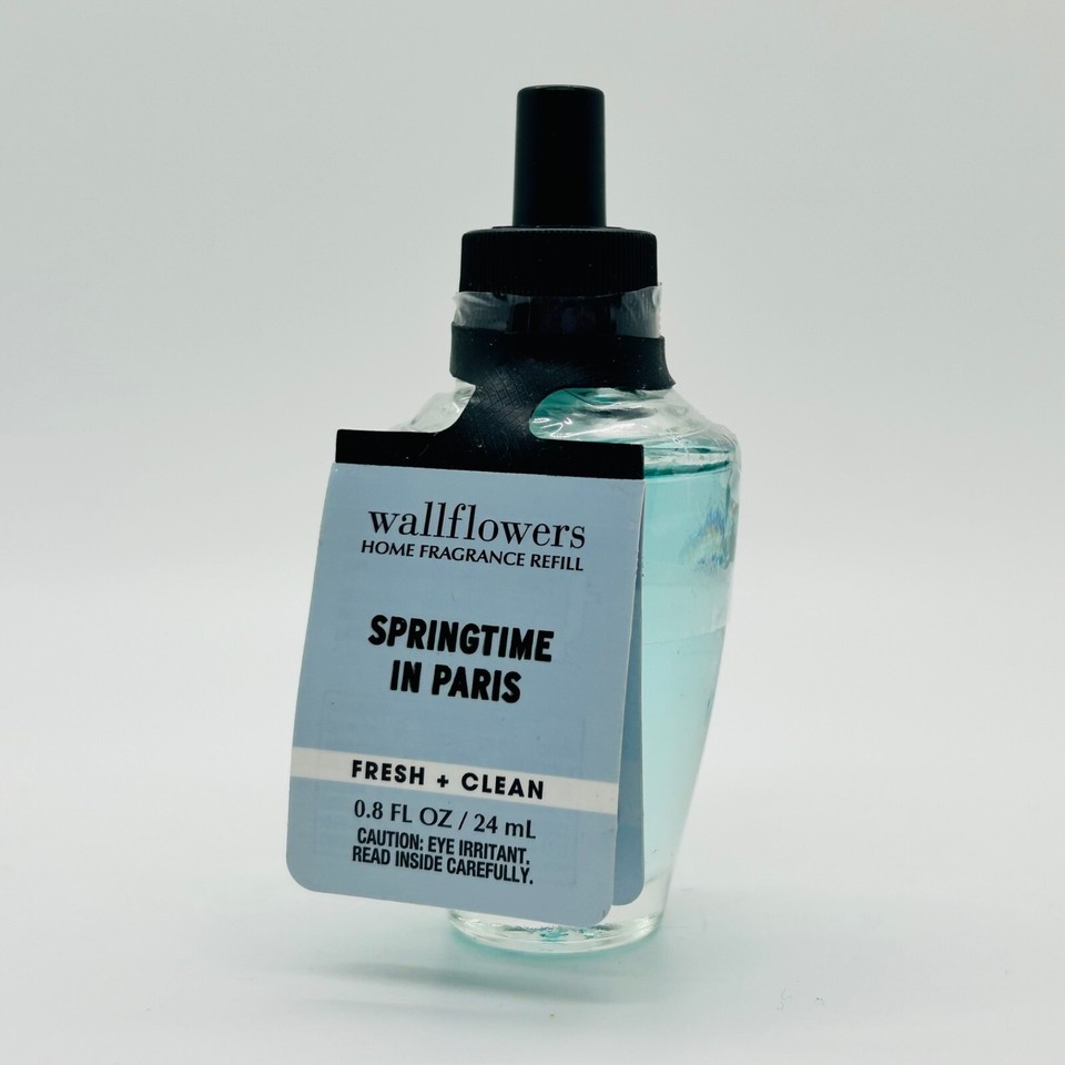 4-Pack Bath & Body Works SPRINGTIME IN PARIS Fragrance Wallflowers ...