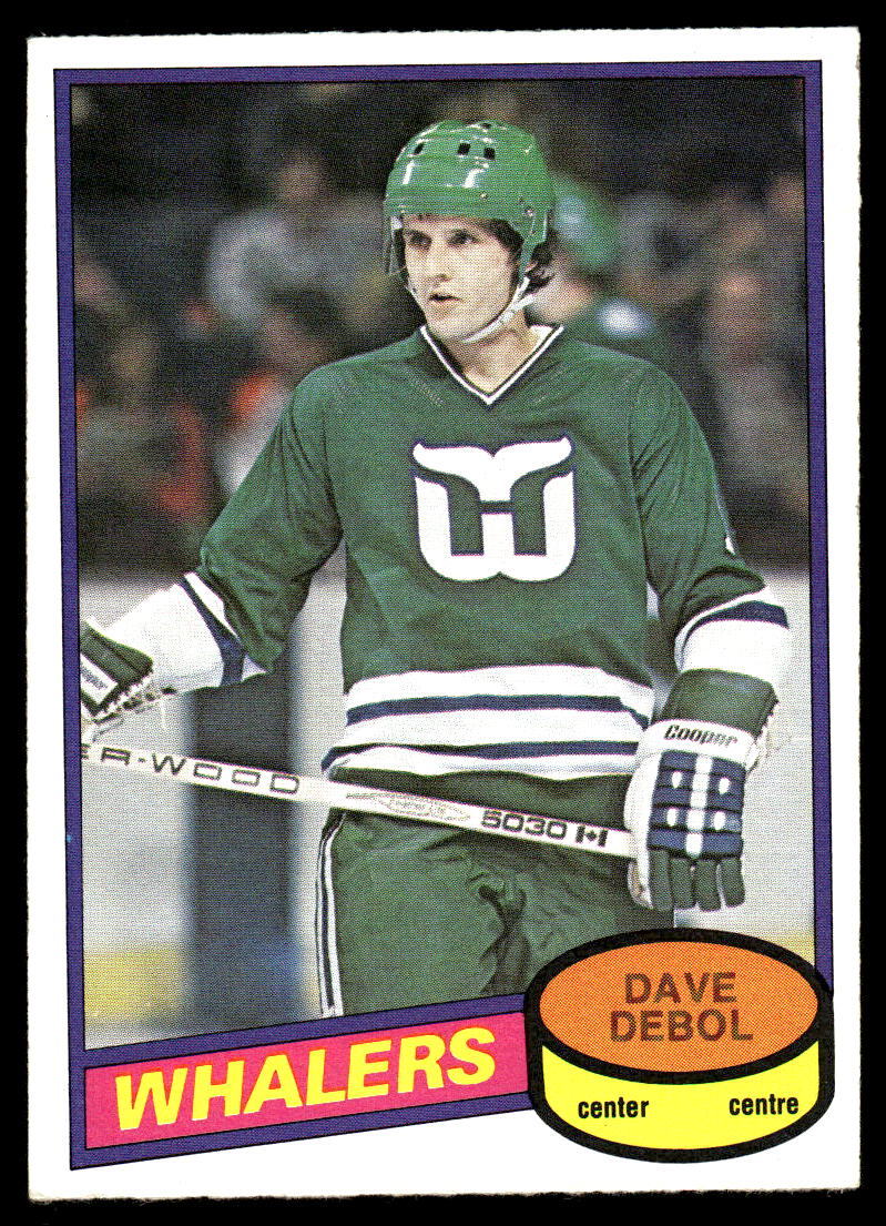 1980-81 O-Pee-Chee #381 Dave Debol Hartford Whalers Hockey Card | eBay