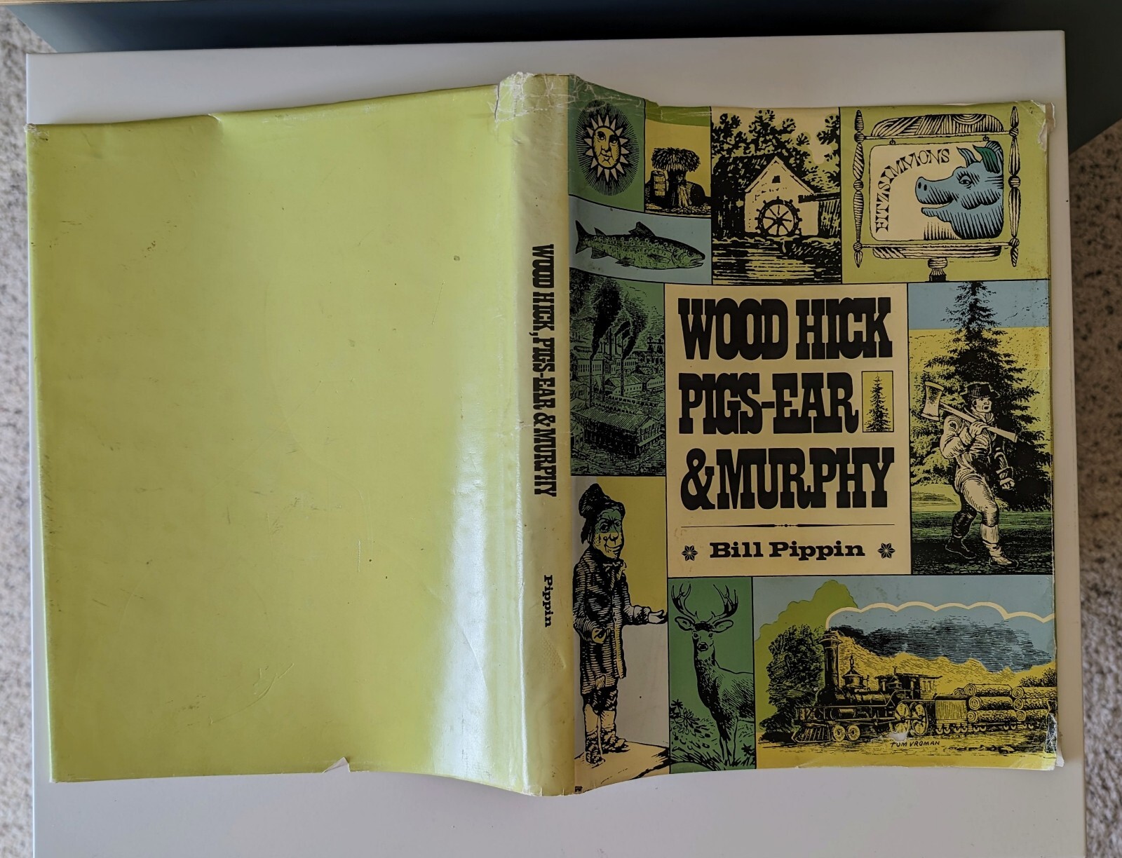 Wood Hick Pigs-Ear & Murphy by Bill Pippin History Potter County PA HC ...