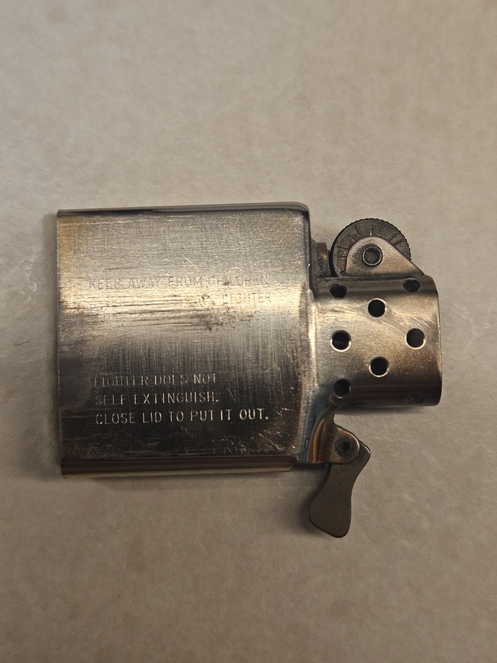 Rare Zippo Lighter commemorating the Total Alwyn North oil and gas ...