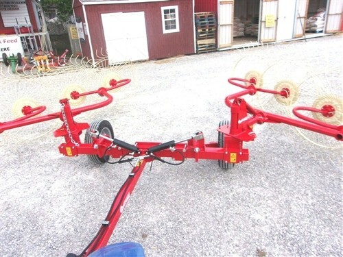 New Enorossi 8 Wheel CADDY Rake -FREE 1000 MILE FREE DELIVERY FROM ...