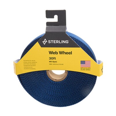 Sterling 1" Tubular Sling Mil-Spec Web Wheel Blue 30' WB254MS06009 | eBay