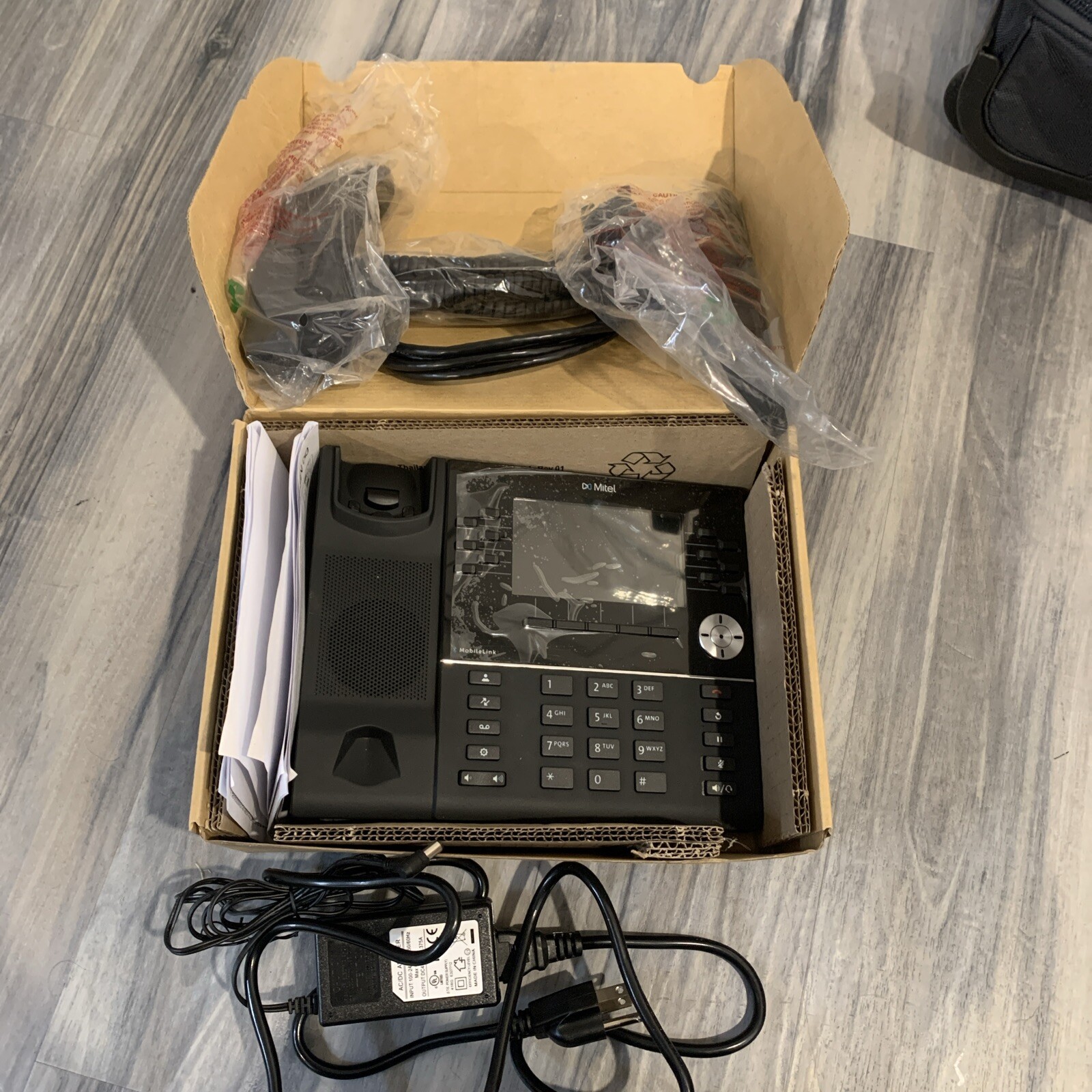 Mitel MiVoice 6930 IP Phone - 50006769 Plus A Power Cord 710980898725 ...