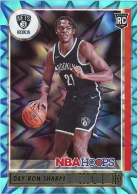 2021 Hoops #215 Day'Ron Sharpe Teal Explosion Rookie NM-MT | eBay