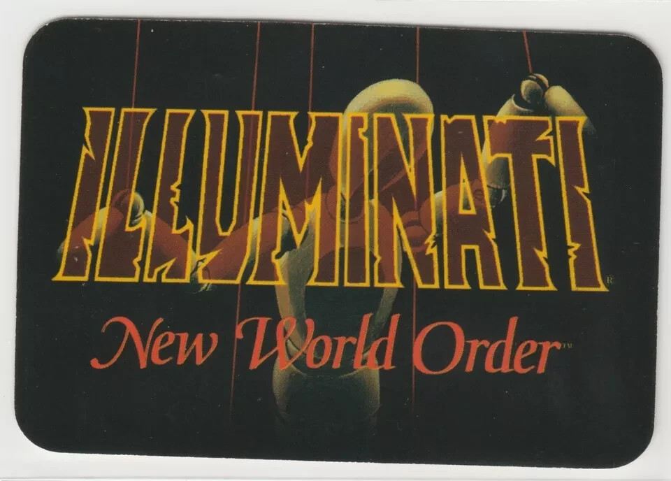 Reformed Church of Satan INWO Illuminati New World Order Card Game ...