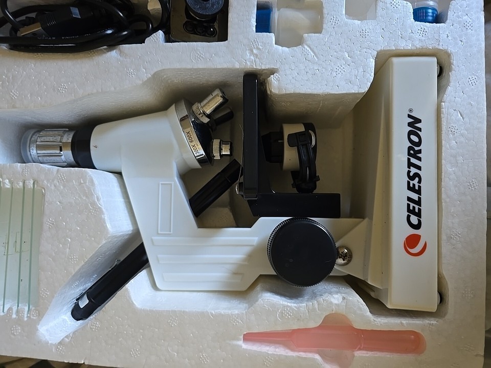 New Celestron Digital Microscope Kit w/ USB Camera Model 44321 | eBay